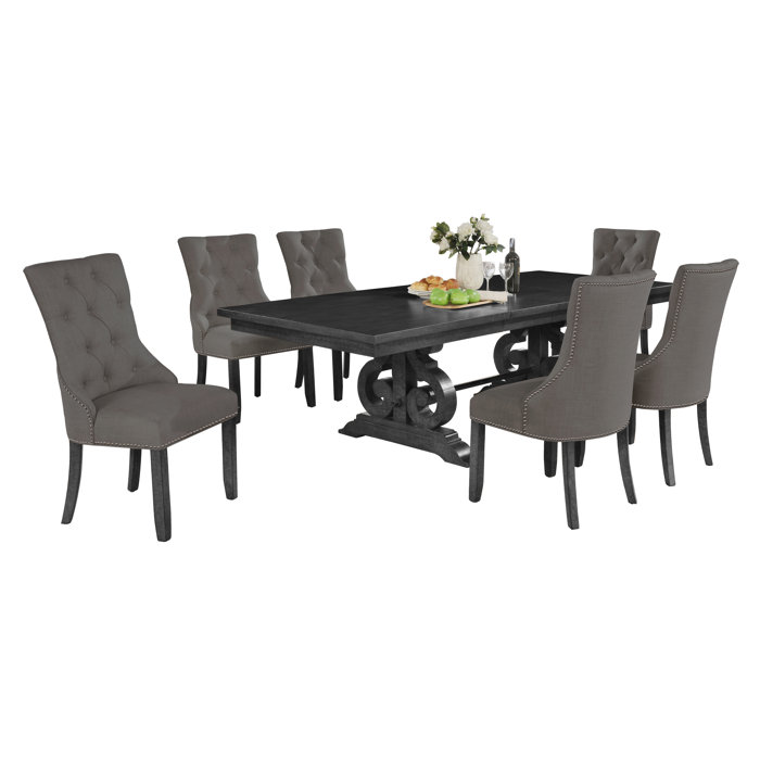 One Allium Way® Hillside Extendable Dining Set | Wayfair